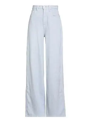 Tommy Hilfiger Light Wash Wide-leg Jeans - Blue