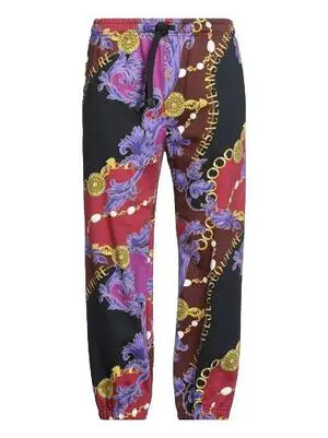Versace Pants Burgundy Size Cotton - Red