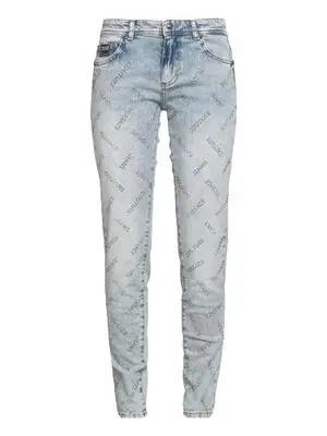 Versace Cotton-elastane Jeans - Blue