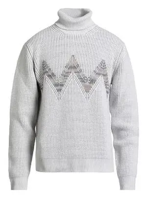 Missoni Lightweight Wool Turtleneck - Grey