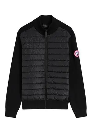 CANADA GOOSE Hybridge Quilted Shell And Wool Jacket