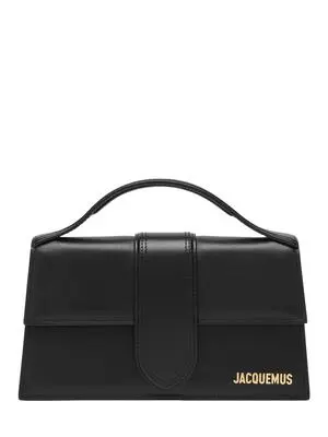 Jacquemus Le Grand Bambino Leather Bag Black