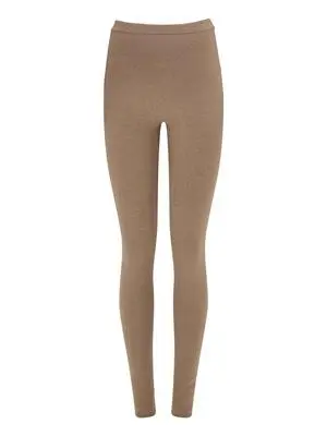 FERRAGAMO Jersey Leggings - Beige