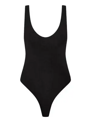 Rebecca Vallance Arial Ribbed Bodysuit - Black