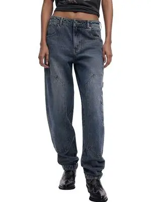 Desigual Utility Jeans - Medium Blue