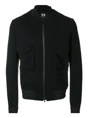 Adidas Y-3 Lux Future Sport Bomber Jacket - Black