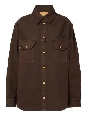 BLAZÉ MILANO Berber Cotton Overshirt - Brown