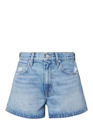 SLVRLAKE Mila Mid-Rise Denim Shorts