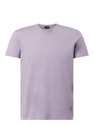 TOM FORD Cotton Jersey T-shirt - Purple