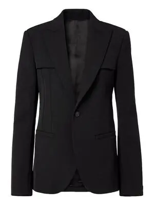 Jean Paul Gaultier Single-breasted Blazer - Black