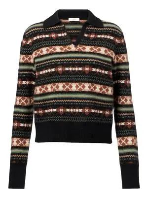 Vince Argyle Cashmere Sweater - Multicoloured