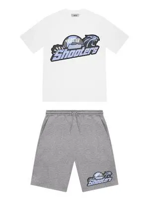 Trapstar Shooters Short Set - White/ice 2.0