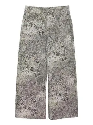 JNBY Graphic-print Jeans - Grey