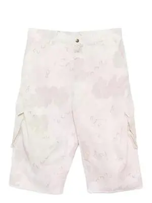 CROQUIS Camouflage-print Shorts - Neutrals
