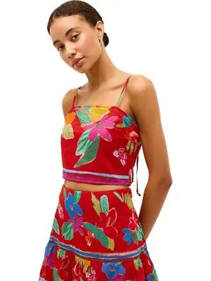 MARIE OLIVER Wyatt Tank Top - Macaw