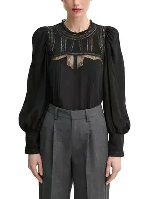 Zadig&Voltaire Thena Silk Blouse - Black