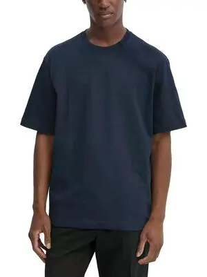 Filippa K Boxy-fit Cotton T-shirt - Blue
