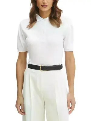 Luisa Spagnoli Continente Polo Shirt - White