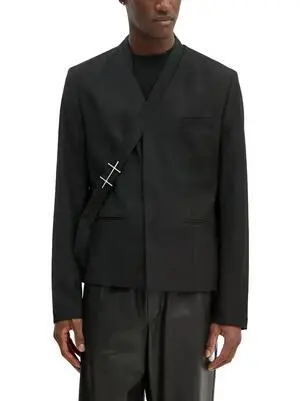 HELIOT EMIL Cross-Detail Blazer