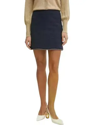 Luisa Spagnoli Tecla Mini Skirt - Blue