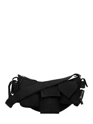 Fiorucci Super Pocket Shoulder Bag - Black