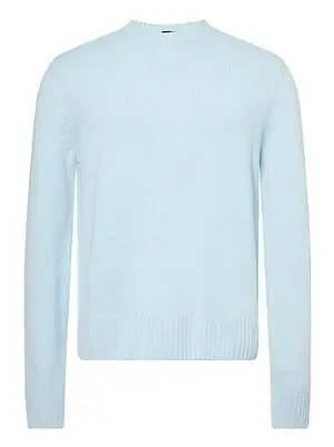 TOM FORD Regular-fit Ribbed Cashmere-knit Jumper - Cloud Blue