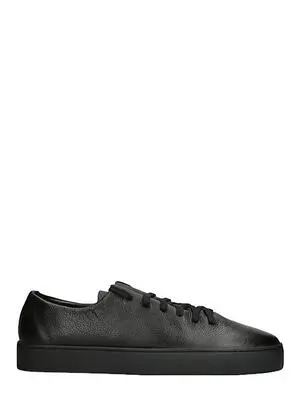 JAK Atom Leather Low-top Trainers - Black