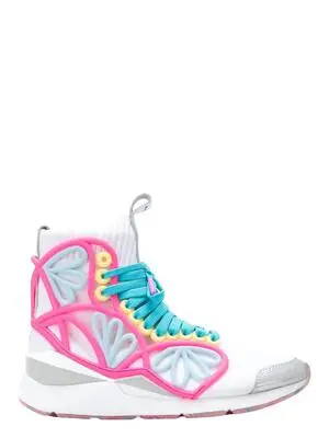 PUMA X Sophia Webster Pearl Cage Mid Sneakers - White
