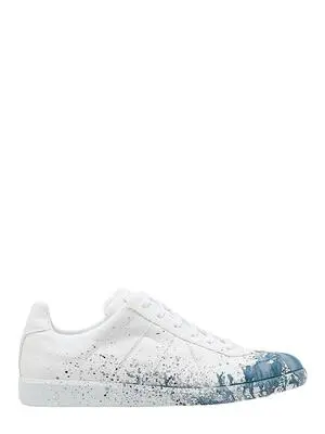MAISON MARGIELA Replica Paint Splatter Sneakers - White