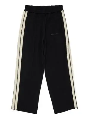 Palm Angels Performance Zip-up Track Pant - Black