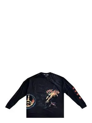 CACTUS JACK BY TRAVIS SCOTT Utopia Circus Maximus Sound Long-sleeve Tee - Black