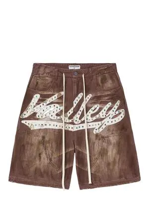 VALE FOREVER M&M Jorts Brown