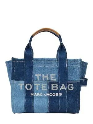 Marc Jacobs Denim Mini Tote Bag - Blue