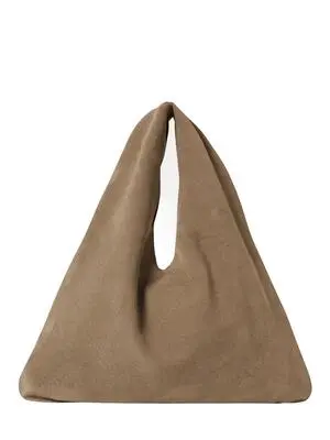 THE ROW THE ROW Small Bindle Top-Handle Bag Beige Melange