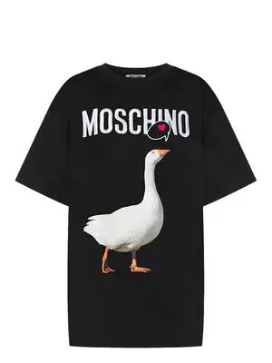 Moschino Graphic-print T-shirt - Black