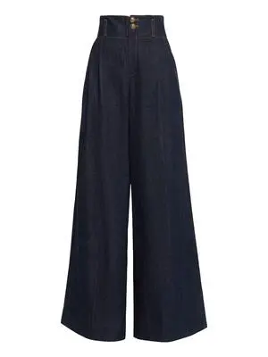 ZIMMERMANN Hypnotic Tailored Denim Pants