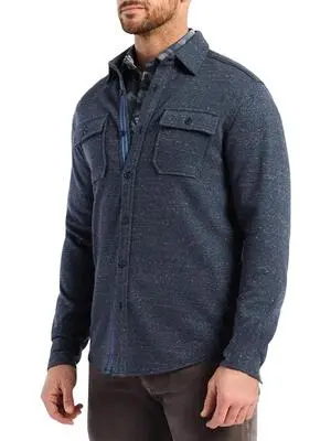 Robert Graham Apos;s Vigano Pocket Knit Button-down Shirt - Blue