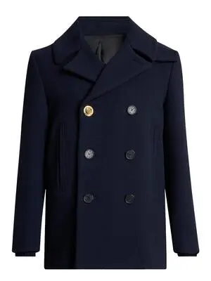 Givenchy Double-face Wool Peacoat - Dkblue