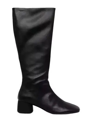 VAGABOND SHOEMAKERS 50mm Block-heel Leather Boots - Black