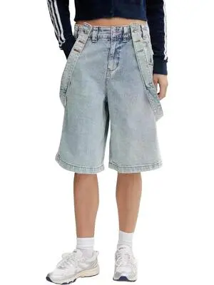 Adidas X Jeremy Scott Denim Dungarees - Blue