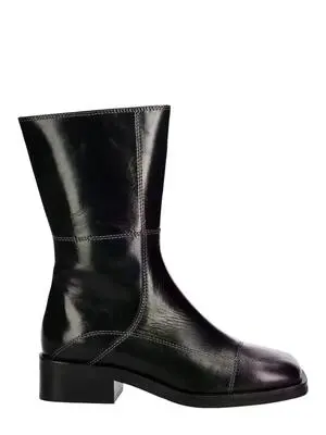 BILLI BI 40mm Square-toe Boots - Black