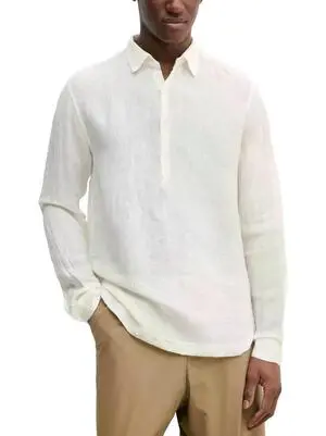 Barena Venezia Long-sleeved Polo Shirt - White