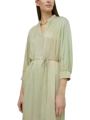 Marc O'polo Belted Shirt Dress - Green