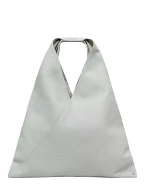 MAISON MARGIELA Leather Tote Bag - Grey