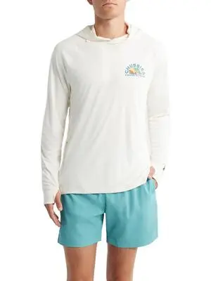 CHUBBIES Performance Hoodie - Off White - Solid