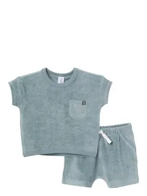 MODERN MOMENTS™ BY GERBER Shirt And Shorts Set - Teal