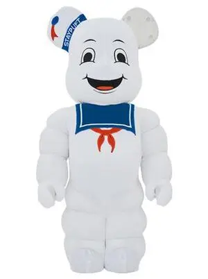 BE@RBRICK X Ghostbusters Stay Puft Marshmallow Costume Version 1000 - Multicolor