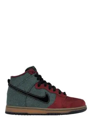 Nike Nike SB Dunk High Top Sneakers Black Forest