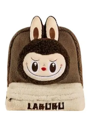 POP MART Labubu Fleece Backpack - Multicolor
