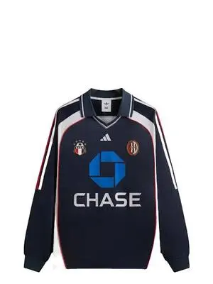 Kith X Adidas Football Chase Long Sleeve Jersey - Legend Ink